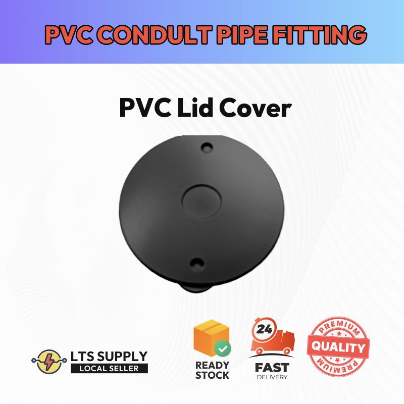 30pcs/50pcs/100pcs (Black)LID COVER 20MM 25 MM FOR PVC CONDUIT CROSS ...