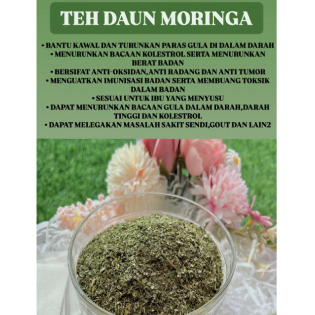 TEA DAUN MORINGA TEH UNCANG DAUN KELOR (20 UNCANG) | Shopee Malaysia