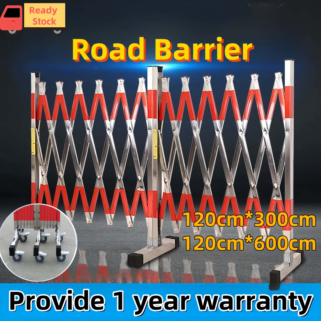 2X STRONG Expandable Barrier Gate/Telescopic Fence/Stainless Steel ...