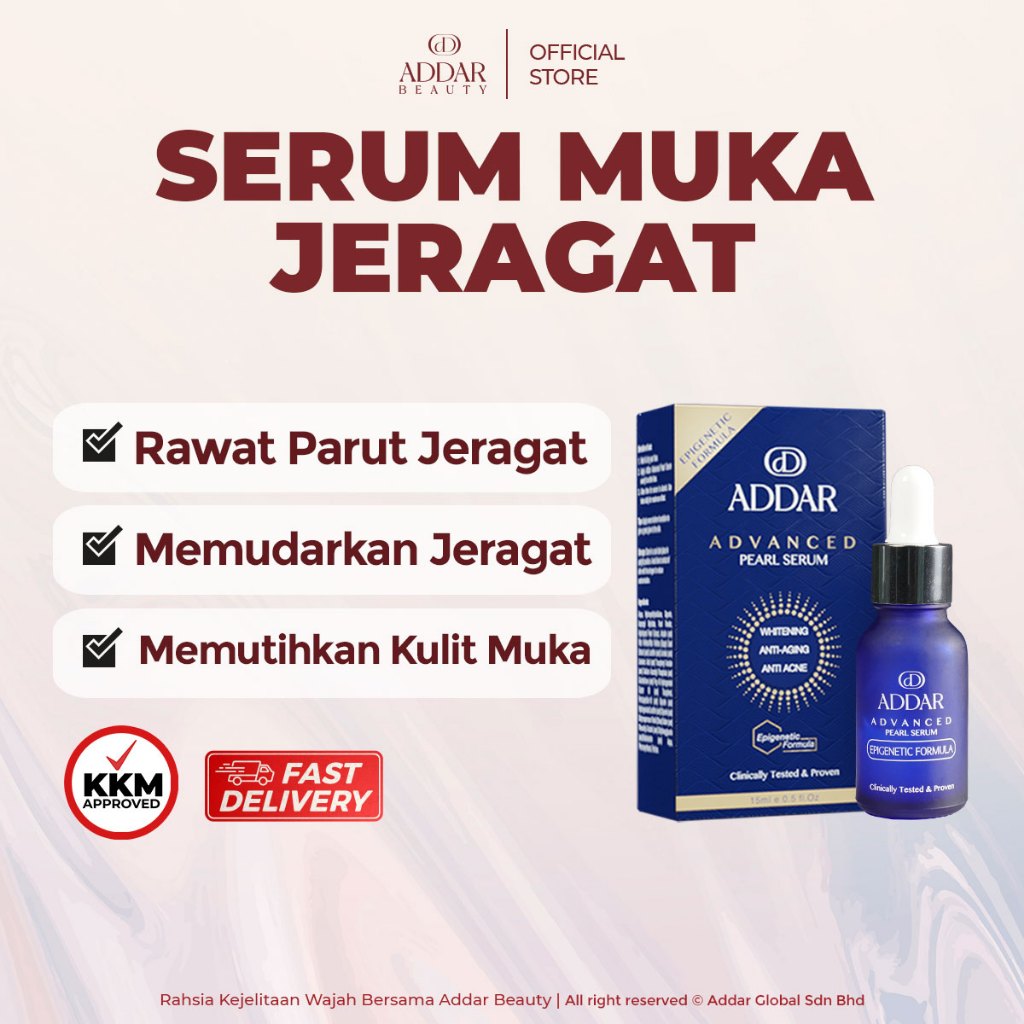 ADDAR BEAUTY Serum Muka Glowing Original Brightening Serum Jeragat ...