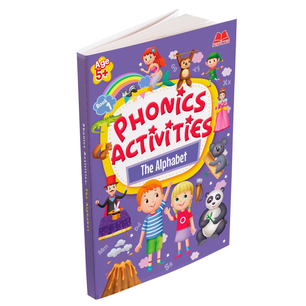 PHONICS ACTIVITIES THE ALPHABET ( Kids Activity Book ) | Shopee Malaysia