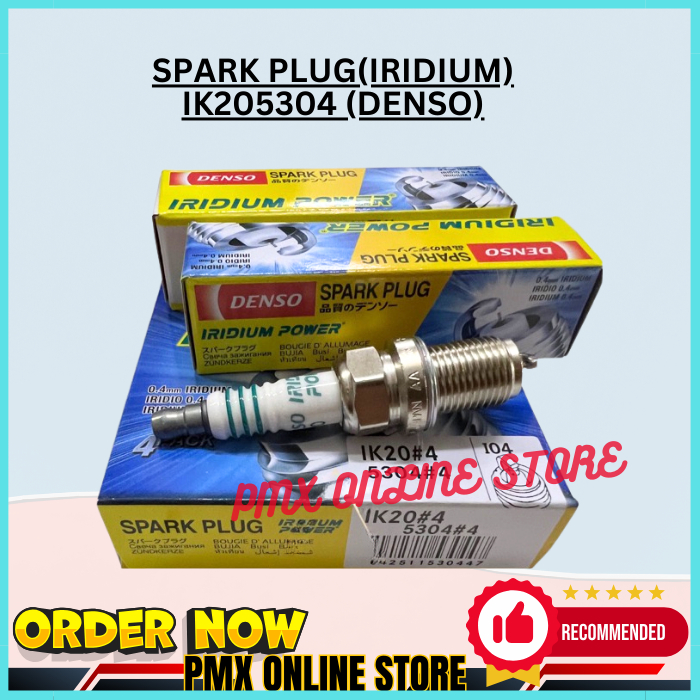 SPARK PLUG DENSO (IRIDIUM) IK20,L9,L7,PROTON,TOYOTA,HONDA,NISSAN,MAZDA ...