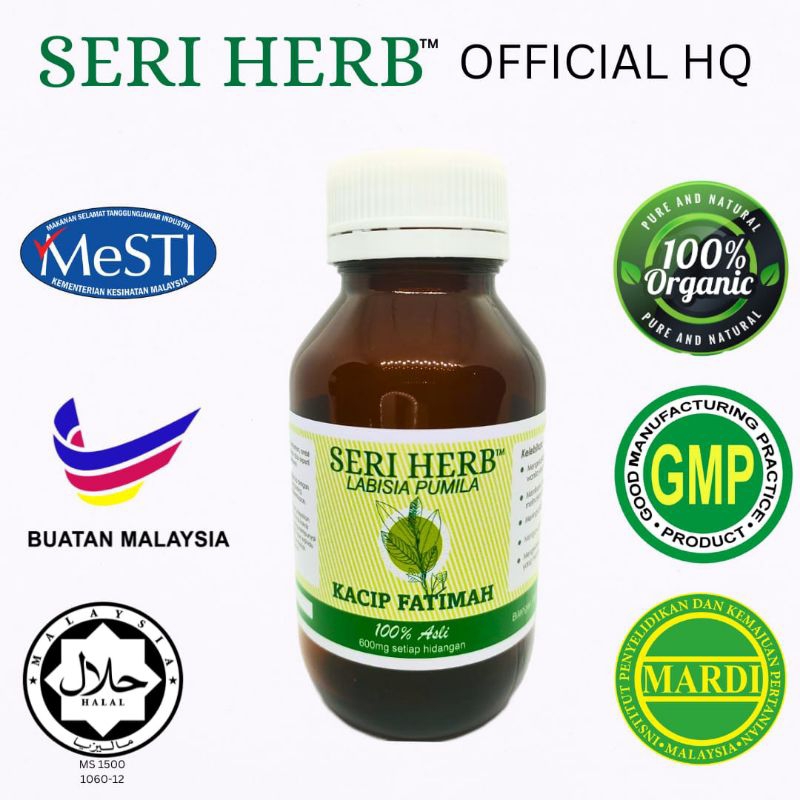 Seri Herb Kacip Fatimah Plus – Pil Herba Wanita Untuk Dalaman, Tenaga ...