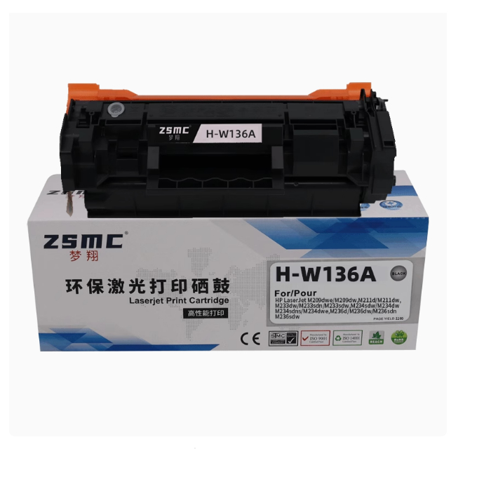 Compatible to HP 136A W1360A For HP LaserJet M211d M211dw MFP M236d M236dw M236sdn M236sdw M211 ...