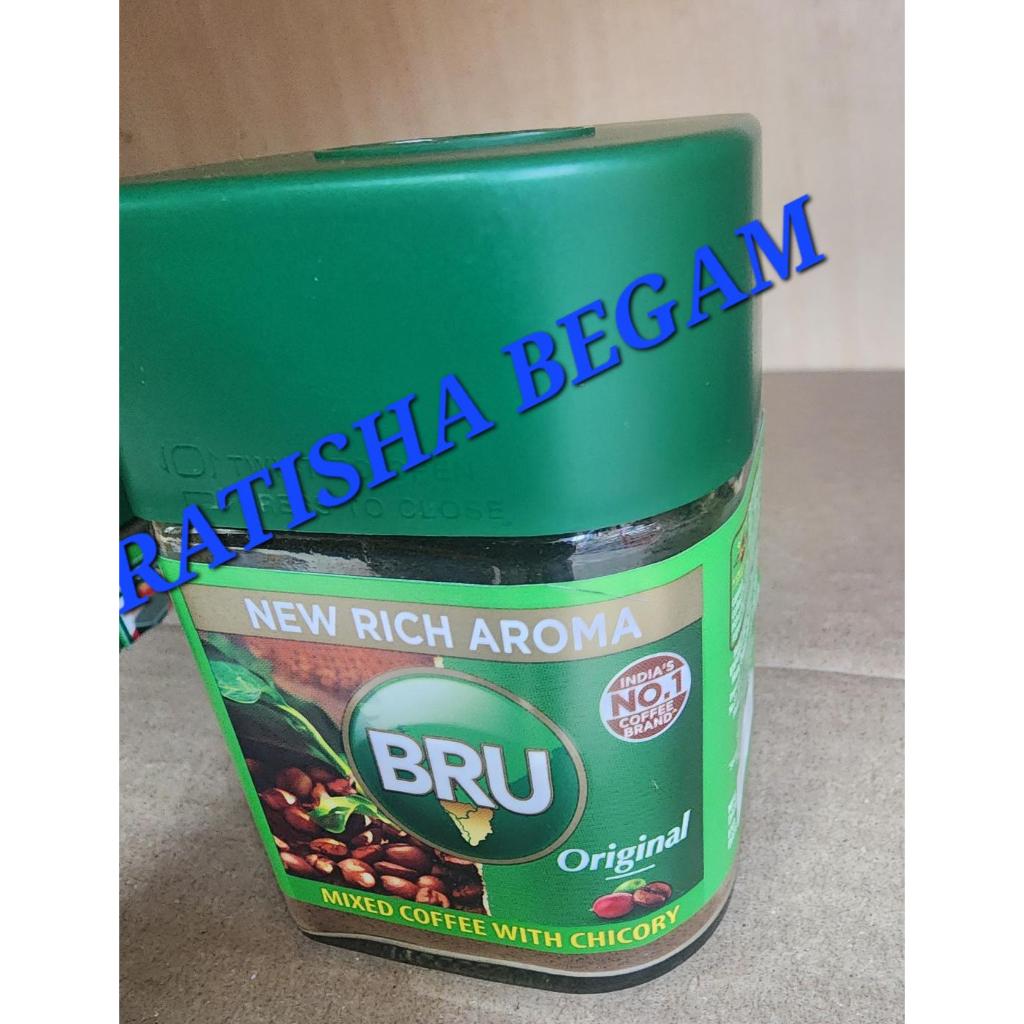 Bru Original New Rich Aroma and India's NO.1 Coffee Brand 50g(1btl ...