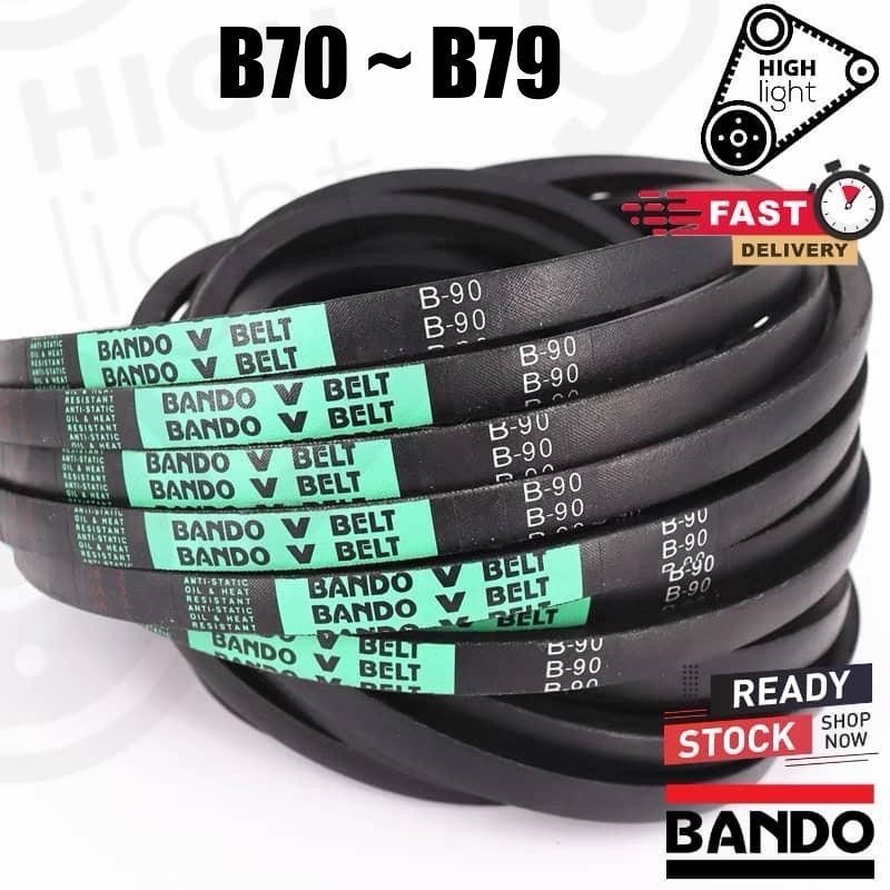 Bando Belt B70 B71 B72 B73 B74 B75 B76 B77 B78 B79 Industrial Belting B 70 71 72 73 74 75 76 77 ...