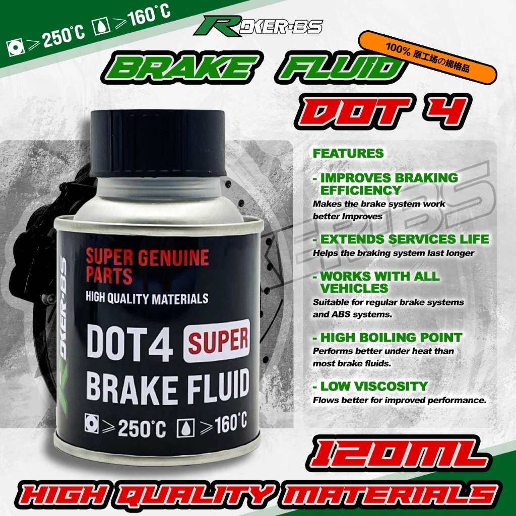 BRAKE OIL DOT 4 APIDO 500ML / DOT 3 330ML MINYAK BRAKE / ROKER BRAKE ...