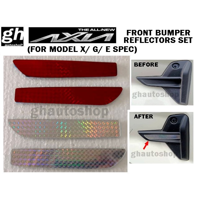 AXIA (All New 2023 X / G / E spec model) front side bumper part ...
