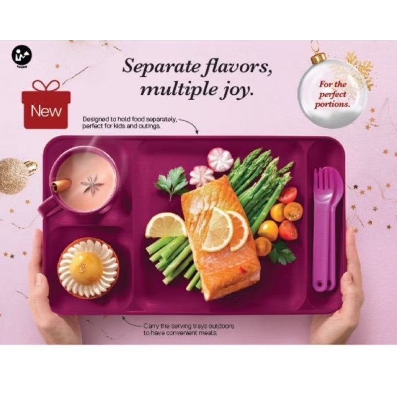 Tupperware Dining Tray | Shopee Malaysia