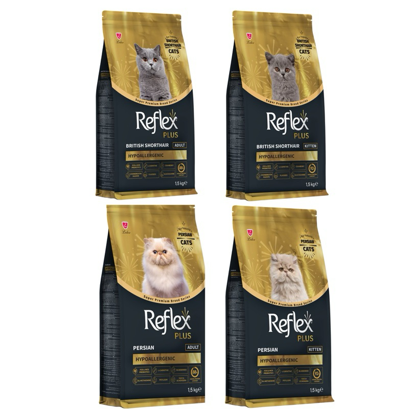 Reflex Plus Super Premium Breed Series Cat Dry Food 1.5kg | Shopee Malaysia