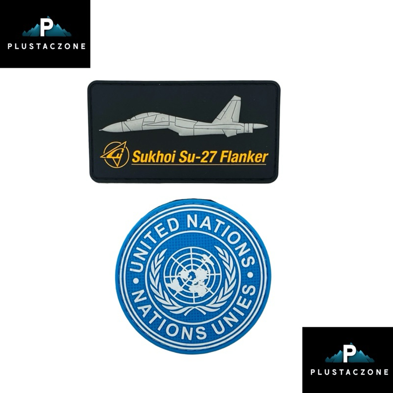 Patches Velcro Rubber Sukhoi UN | Patches Velcro Getah SUKHOI UNIFIL ...