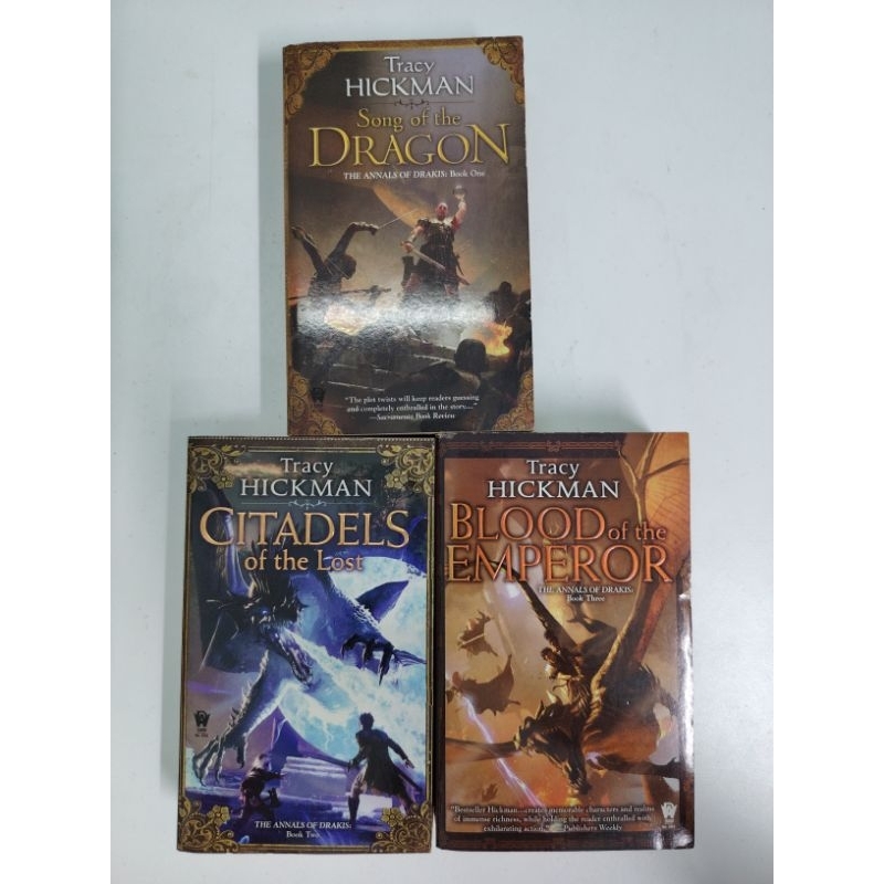 [BB] [Used] The Annals of Drakis Trilogy (Song of Dragon / Citadels of ...