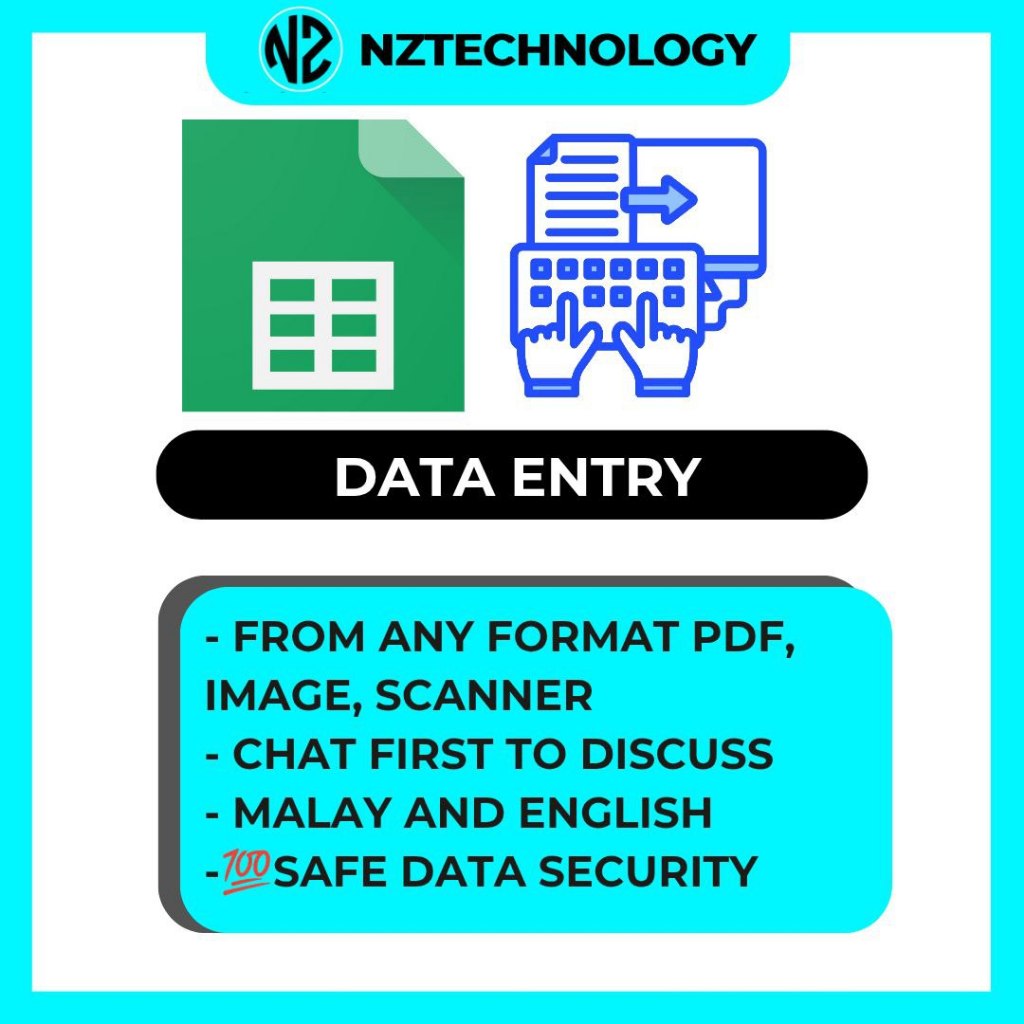 Perkhidmatan Data Entry – Kemaskini, Susun & Format Data | Shopee Malaysia