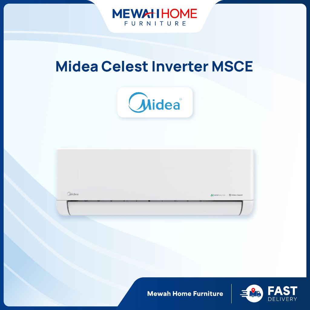 NEW 2025 MODEL***]Mewah Home_MIDEA_MSCE_Celest Inverter_R32 Wall Mount ...