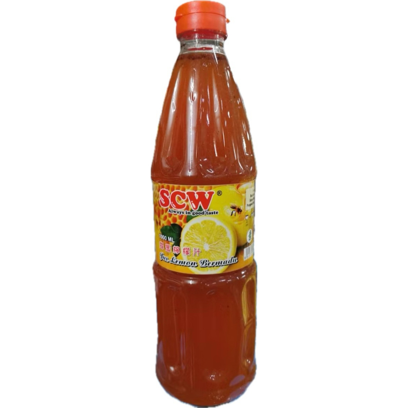 SCW Concentrated Syrup Pat Poh/Honey Lemon Penang 1 Litre SCW ...