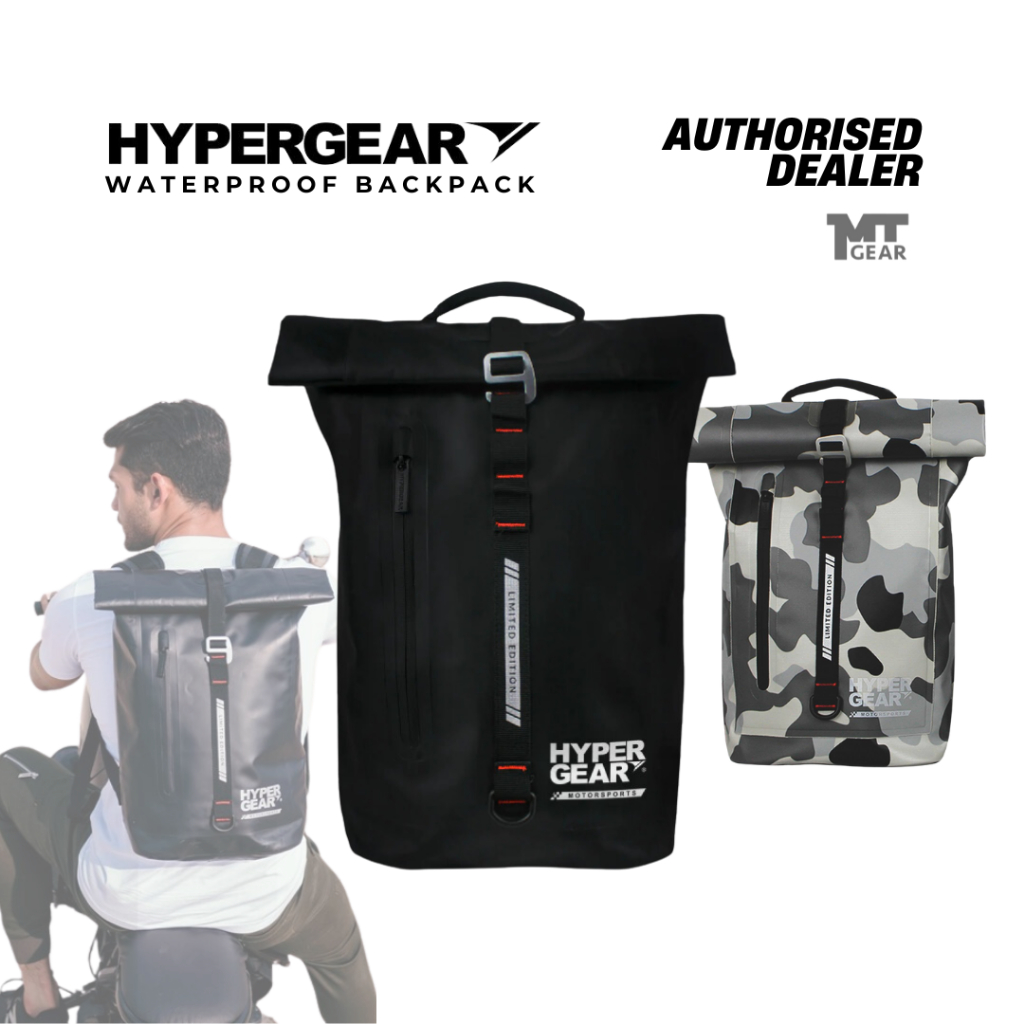 Hypergear Dry Pac Aero Fast Slot Adapt Waterproof Backpack (25L ...