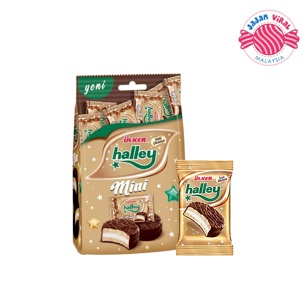 ULKER HALLEY MILK CHOCOLATE COATED SANDWICH BISCUIT | Shopee Malaysia