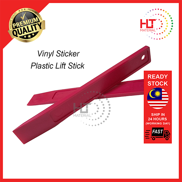 Vinyl sticker plastic lift stick | Shopee Malaysia