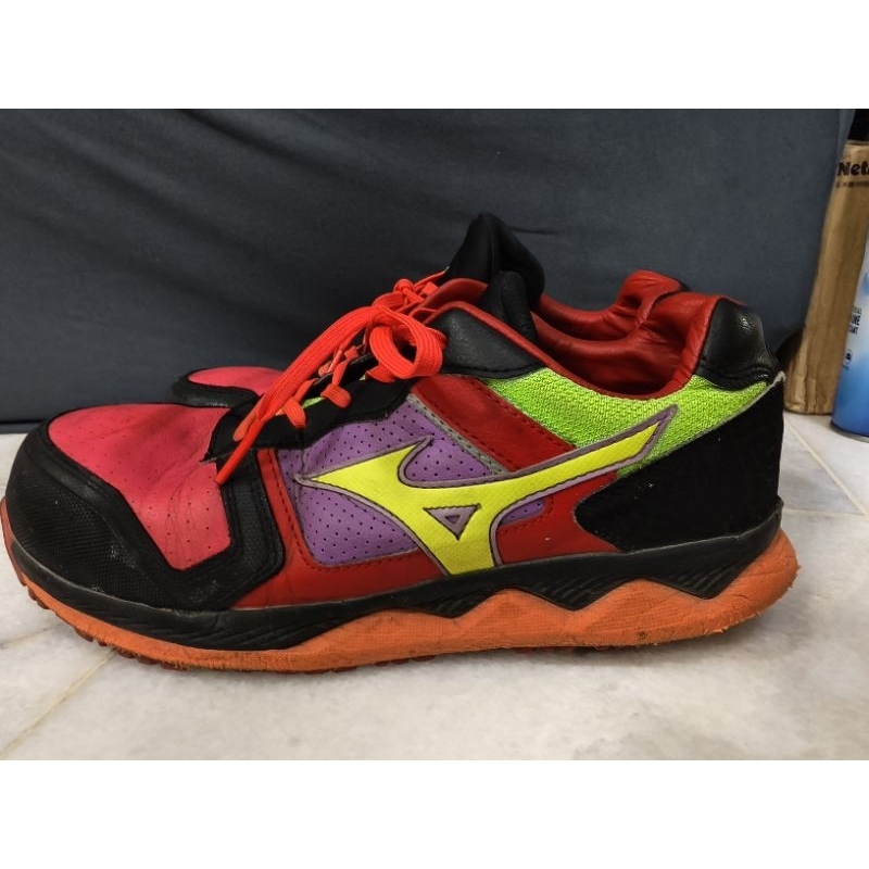 Used MIZUNO HW Lightweight Work Shoes Safety Protective WaterRepellent 3E Wide Last Oil Invoices ...