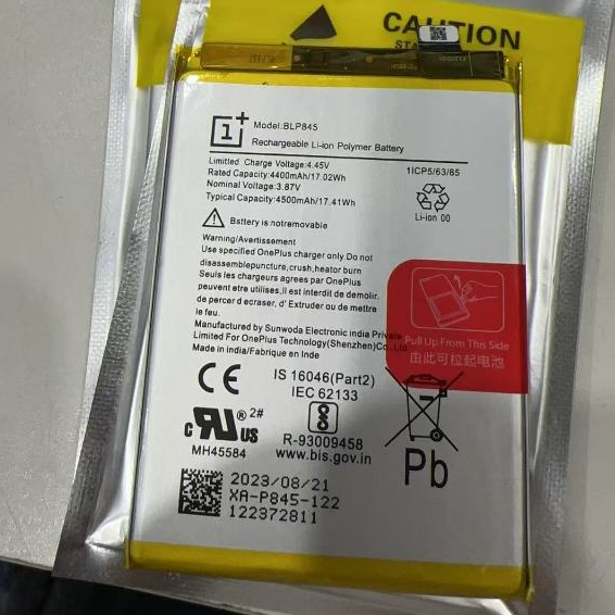 Compatible For OnePlus 1+ Nord CE 5G Core Edition EB2101 EB2103 BLP845 ...