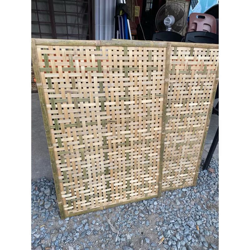 acok buluh / dinding buluh / hiasan buluh size 2x3 kaki | Shopee Malaysia