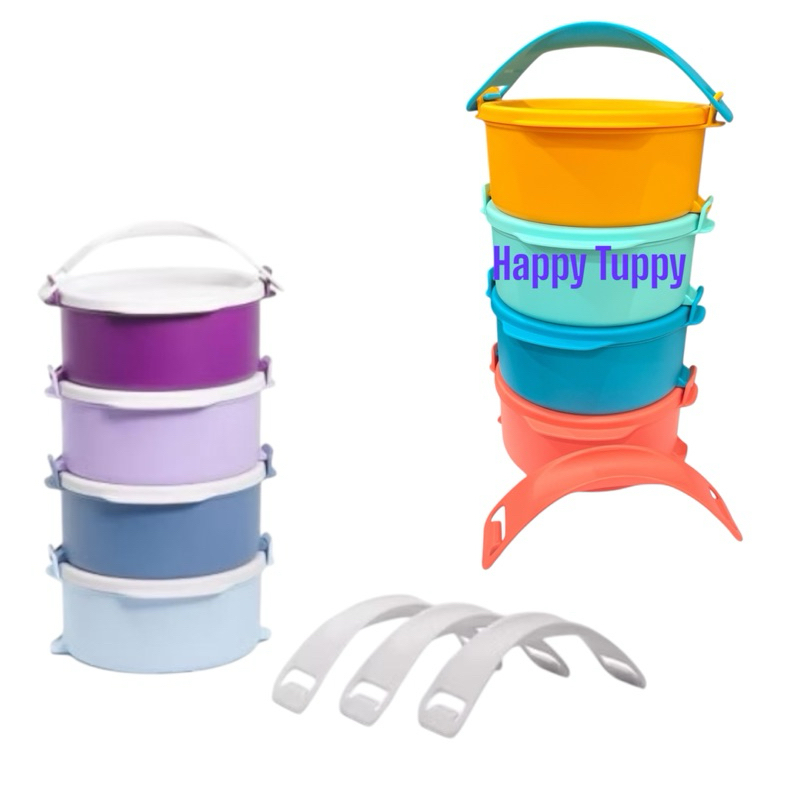 Tupperware Tiffin set | Shopee Malaysia