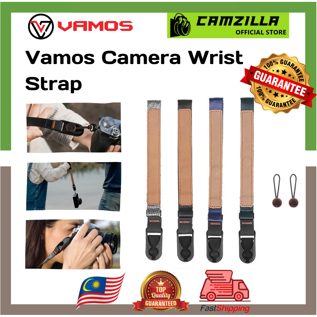 VAMOS Cuff Camera Wrist Strap Featuring Adjustable Magnetic Attachment ...