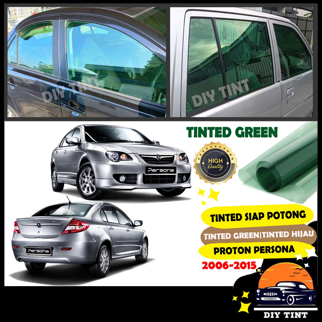 Proton Persona Lama 2006-2015 _TINTED CROMAX GREEN/HIJAU Tinted/Tinted ...