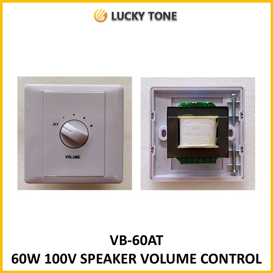 Lucky Tone VB-60AT 60W 100V Speaker Volume Control | Shopee Malaysia