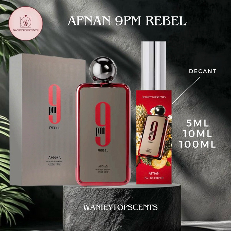 [DECANT]- AFNAN 9PM REBEL PERFUME EDP | Shopee Malaysia