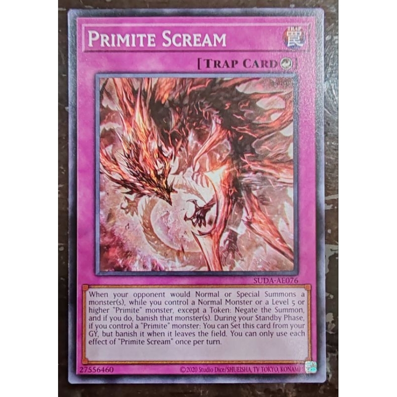 YUGIOH Suda-AE076 Primite Scream[COMMON] | Shopee Malaysia
