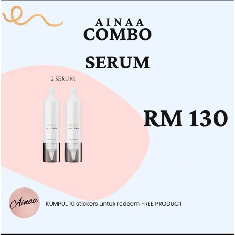 AINAA BEAUTY COMBO 2 botol | Shopee Malaysia