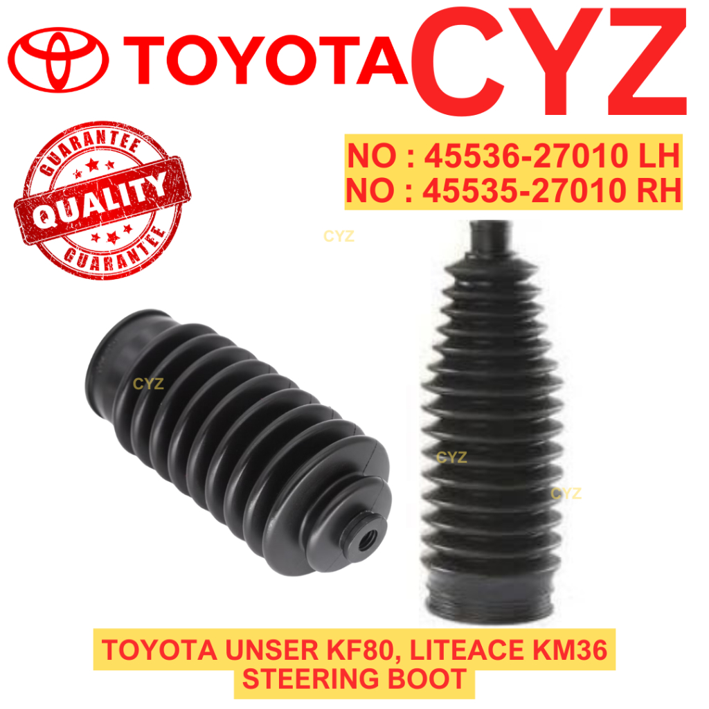 Steering Boot Cover Toyota UNSER KF80, LITEACE KM36 (TOYOTA THAILAND ...