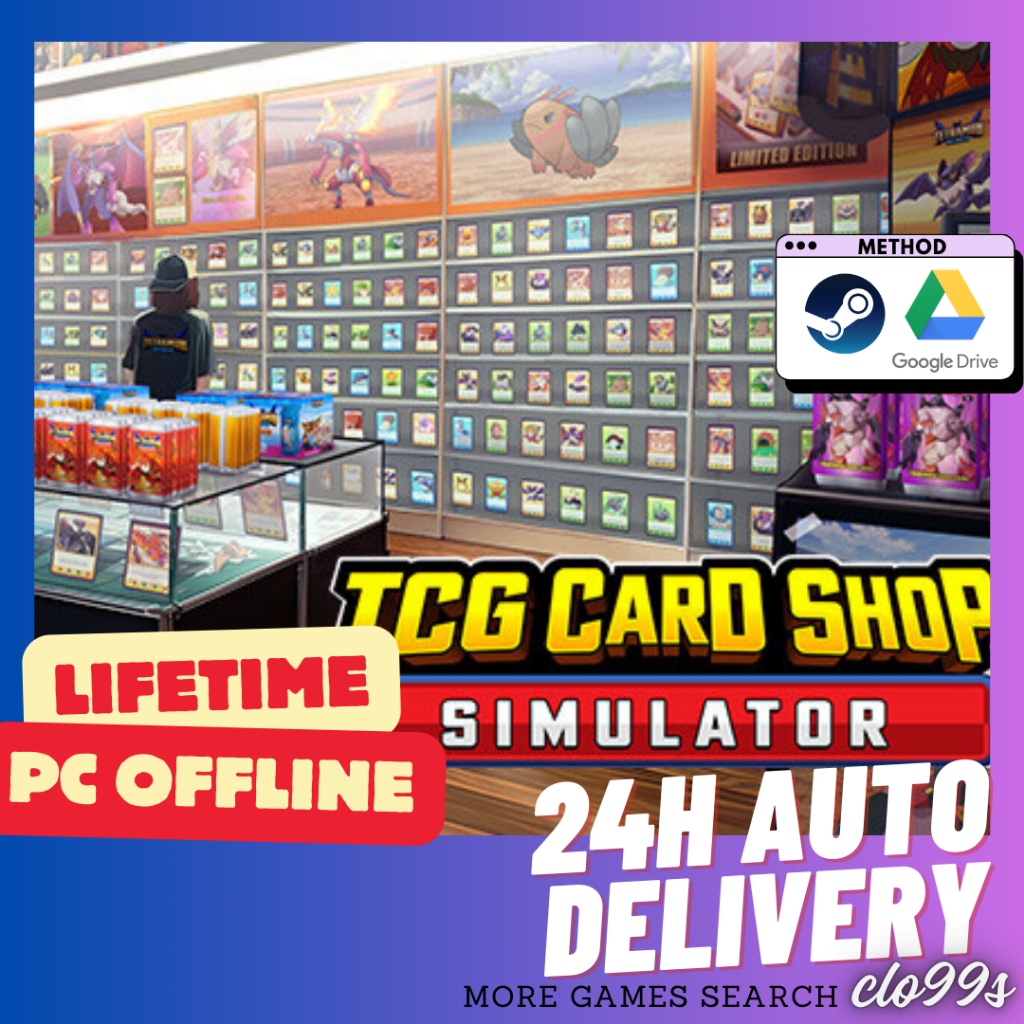 TCG Card Shop Simulator Steam PC Games Full DLC | Shopee Malaysia
