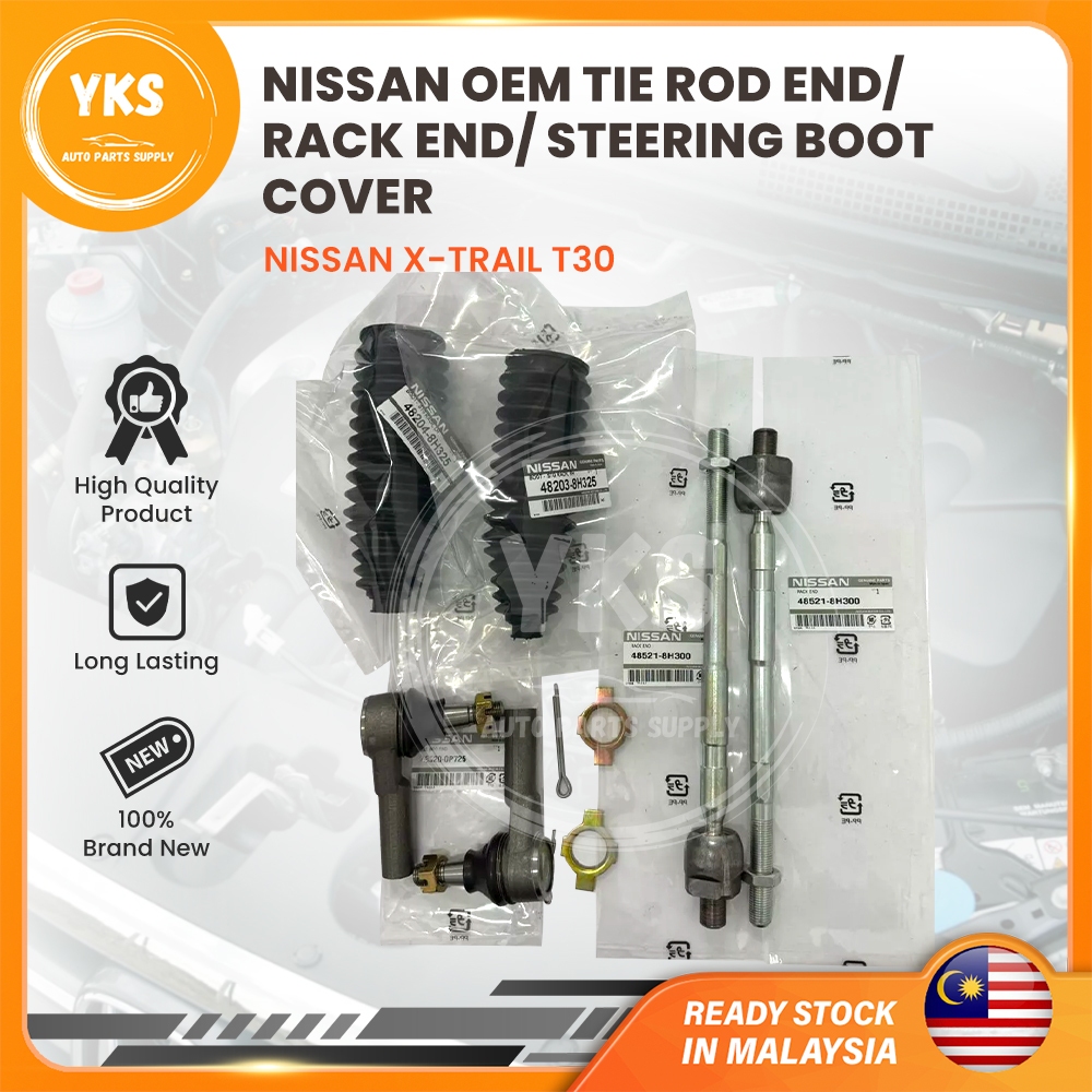 🔥NEW NISSAN🔥NISSAN X-TRAIL T30 (1 SET) TIE ROD END/RACK END/STEERING ...