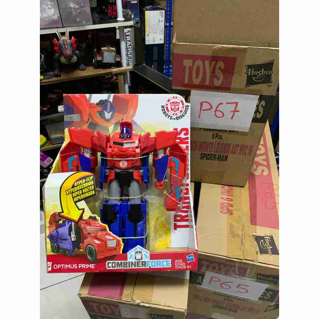 NEW Hasbro Transformers Combiner Force Hyper-Flip Optimus Prime ...