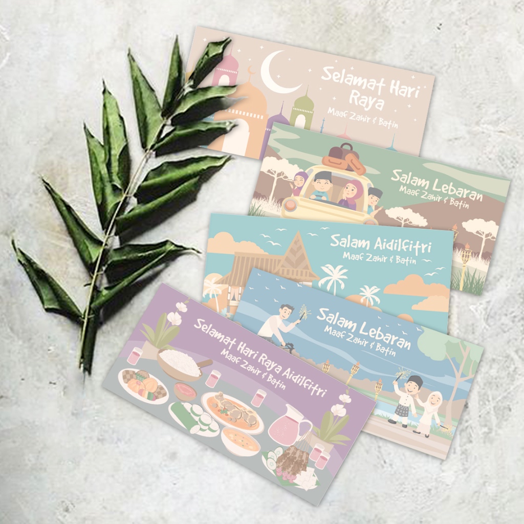 PREMIUM SAMPUL RAYA [Pastel Raya Collection] | Shopee Malaysia