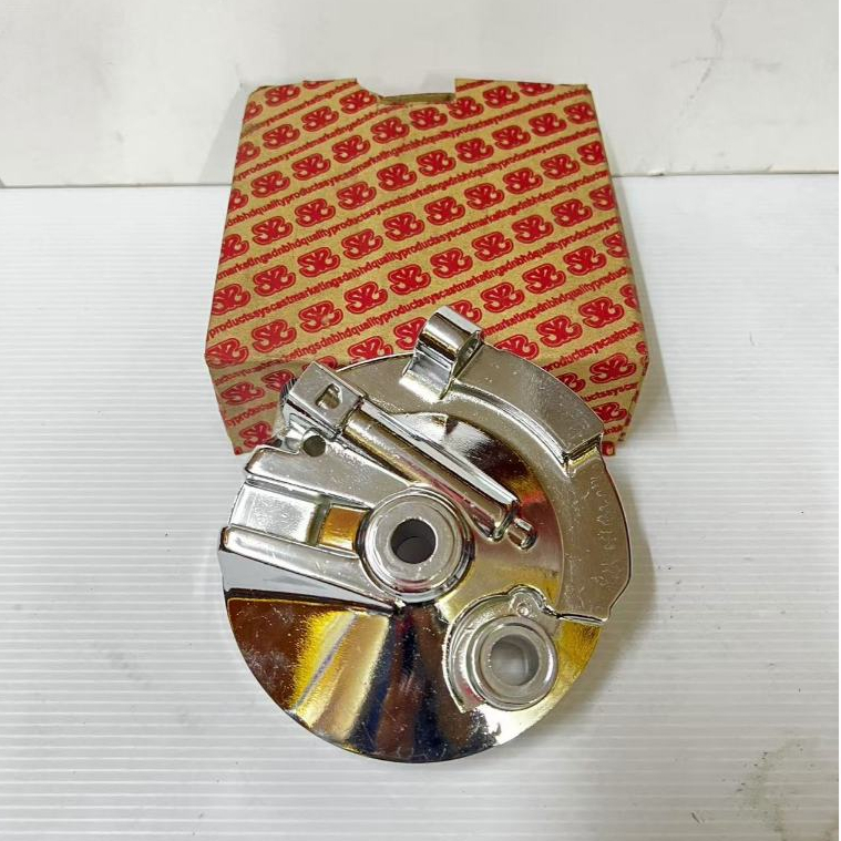Honda EX5 DREAM / WAVE100 Front Hub Panel CHROME # hub brek depan w100 ...