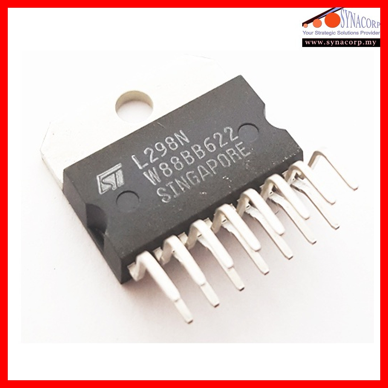 IC Motor Driver L298N L298 ZIP15 Stepper Motor Driver Chip IC / Bridge ...