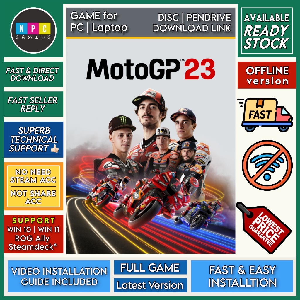 [PC Game] MotoGP 23 - Offline [Disc | Pendrive | Download Link ...