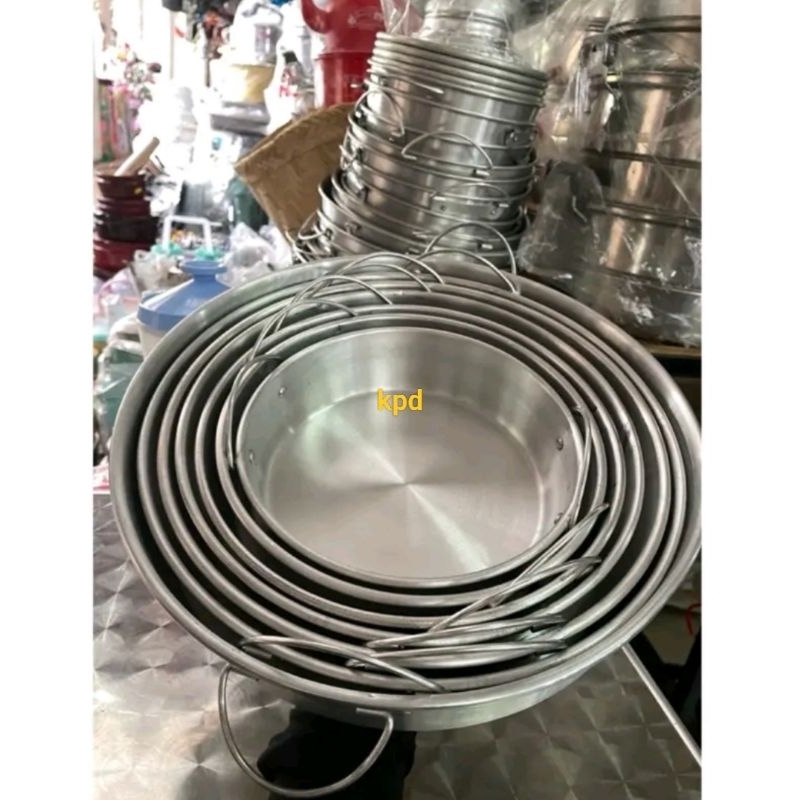 LOYANG KUIH/KEK BULAT BERTANGKAI TEBAL ALUMINIUM BAKING TIN PAN (18cm ...