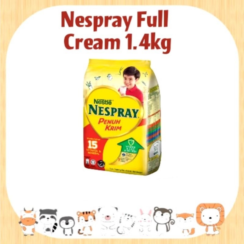 Nestle Nespray Full Cream Milk Powder 1.4kg | Shopee Malaysia