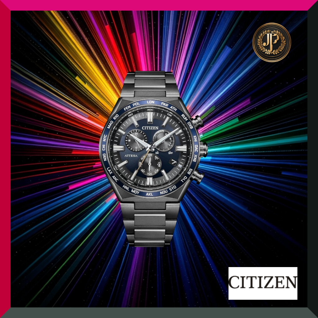 [Citizen] Watch Attesa Solar-powered Eco-Drive Radio-controlled Watch ...