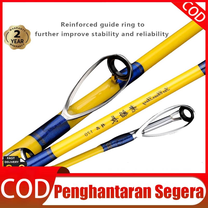 Fishing Rod Spinning Joran Pancing Solid Rod Profession Deepsea Boat ...