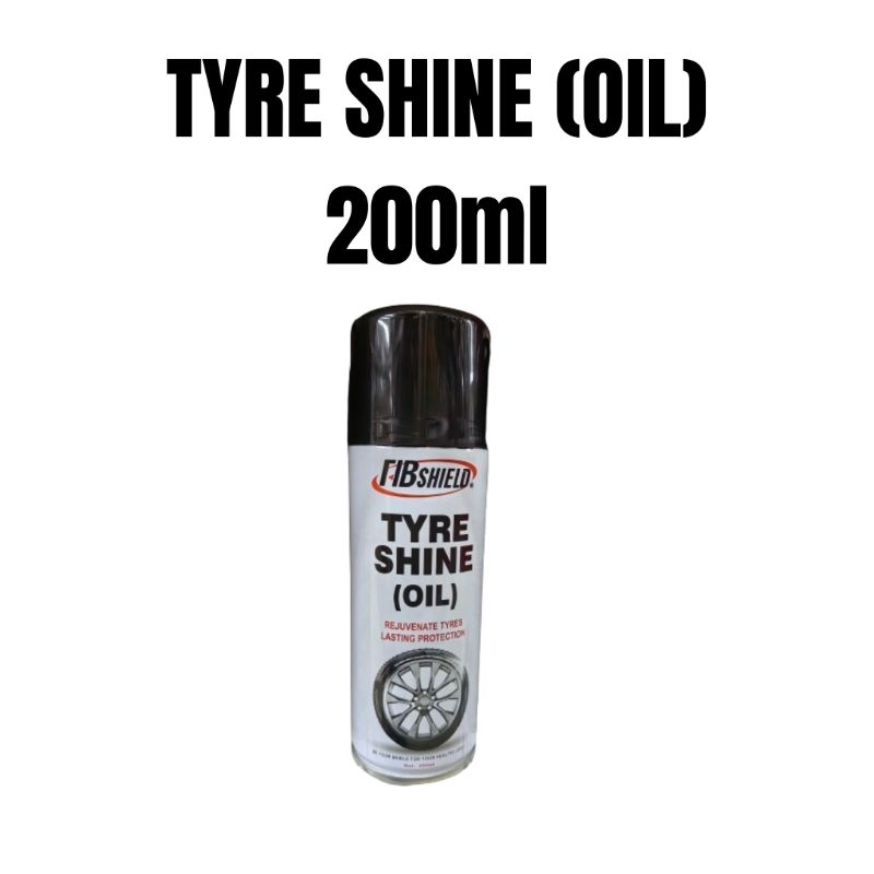 Tyre Shine Oil Type 200ml Spray Tayar Kilat | Shopee Malaysia