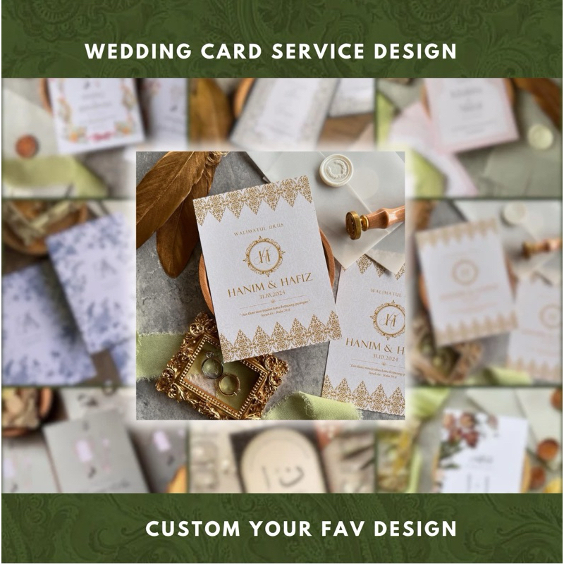 Servis Kad Khawin / Kad Kawin Digital / Design Kad Kawin | Shopee Malaysia