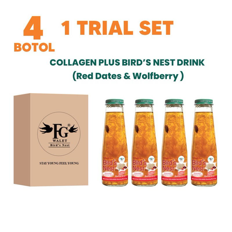 [ Trial Set ]FG Walet Birds Nest Collagen Plus W Red Dates & Wolfberry ...