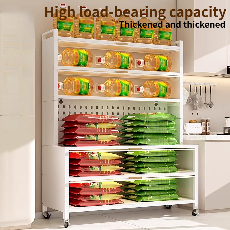 Rak Kabinet Dapur with Doors&Wheels Rak Dapur Bertutup Kitchen Cabinet ...