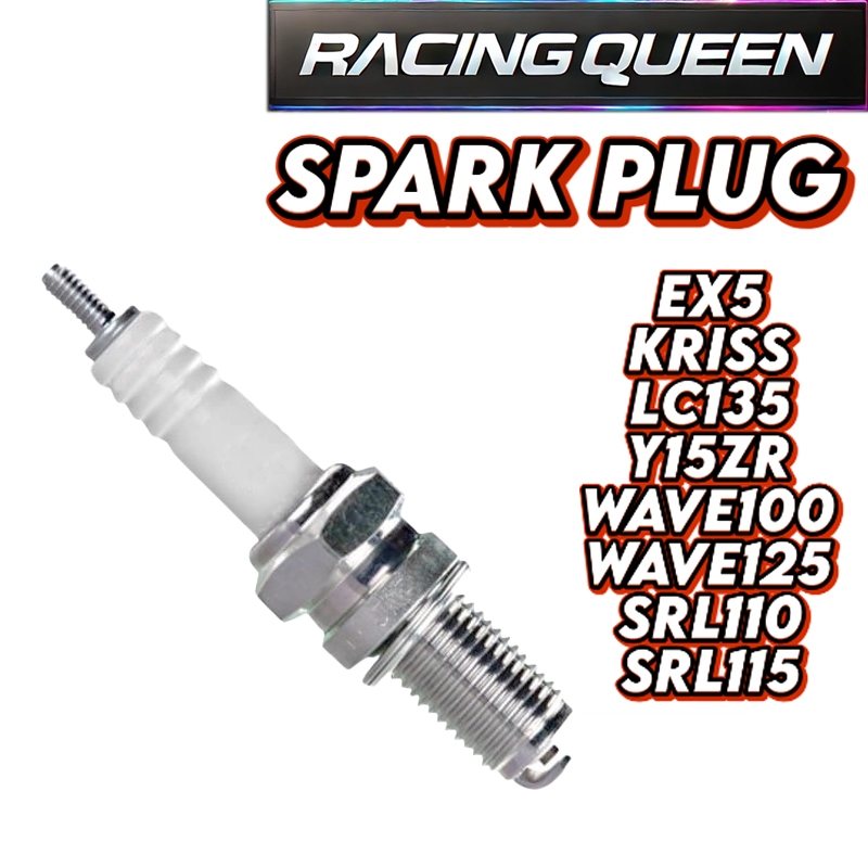 PLUG A7TC B8TC E6TC B8TC BM6A F5TC SPARK PLUG EX5 DREAM WAVE125 RXZ ...