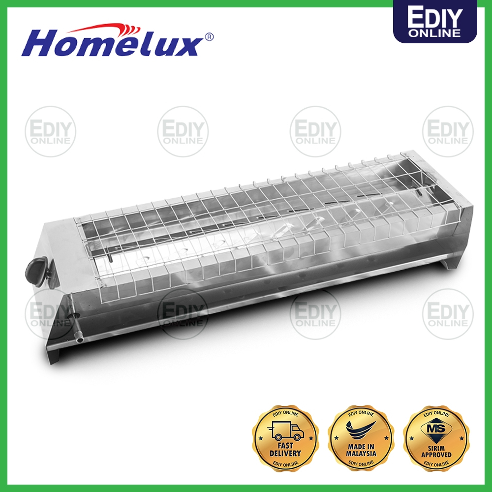 HOMELUX Commercial Multipurpose Auto BBQ Grill Stove Stainless Steel ...